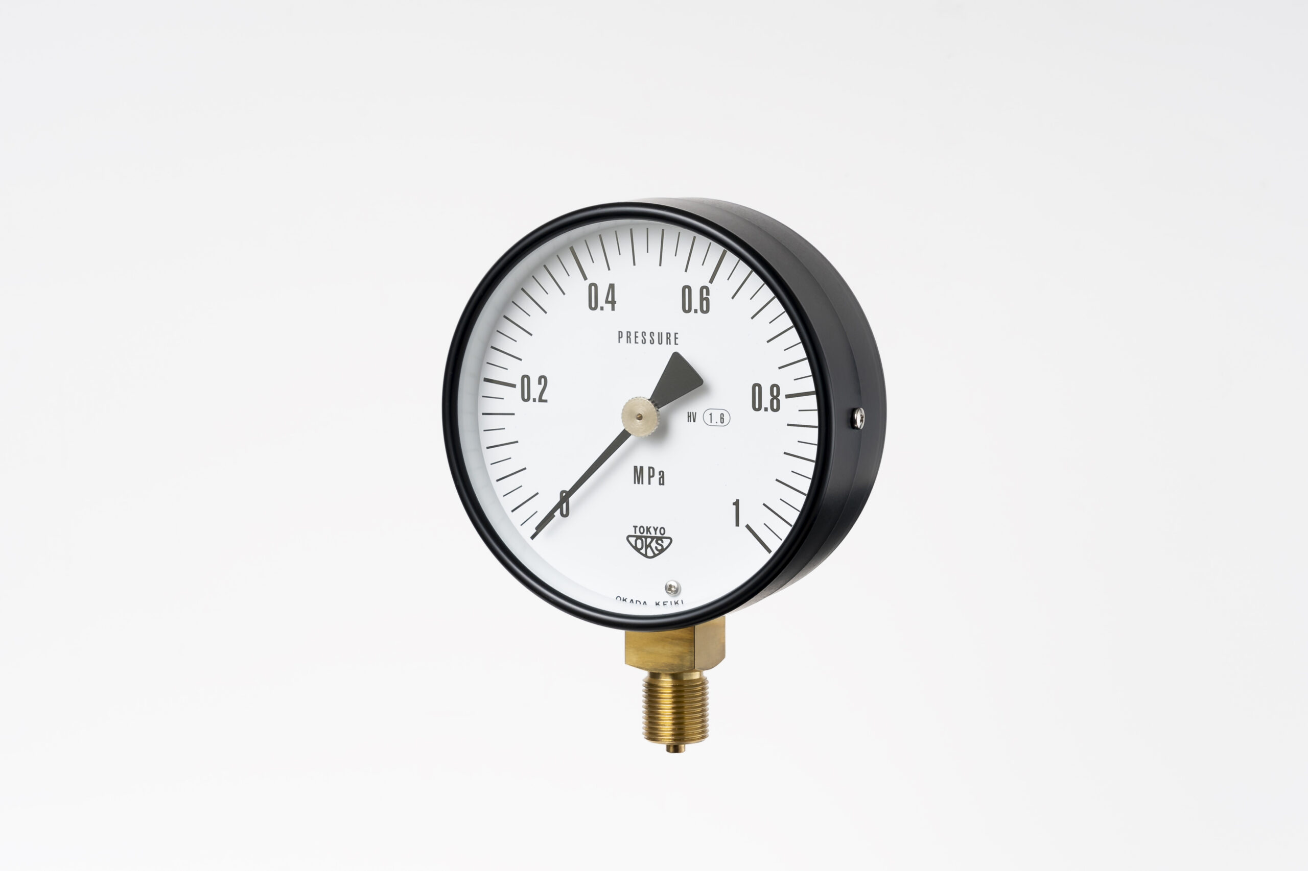 耐振型マグネット式ギヤレス圧力計 MGG型｜製品案内詳細｜計測器の製造販売は株式会社岡田計器製作所